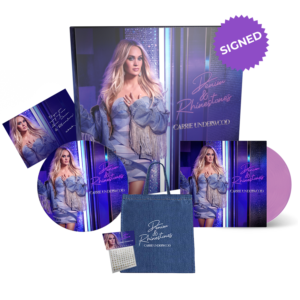 Denim & Rhinestones Signed Vinyl Box Set - Carrie Underwood Store