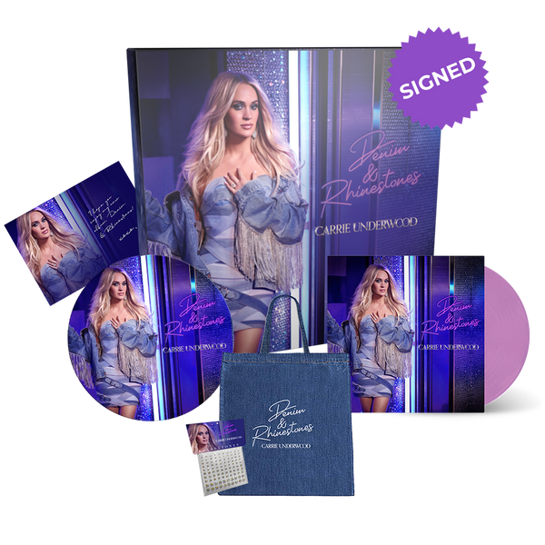 Denim & Rhinestones Signed Vinyl Box Set - Carrie Underwood Store
